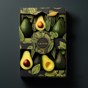 Avocado Packaging Art: The Creative Design of Avocado Labels and Boxes ...